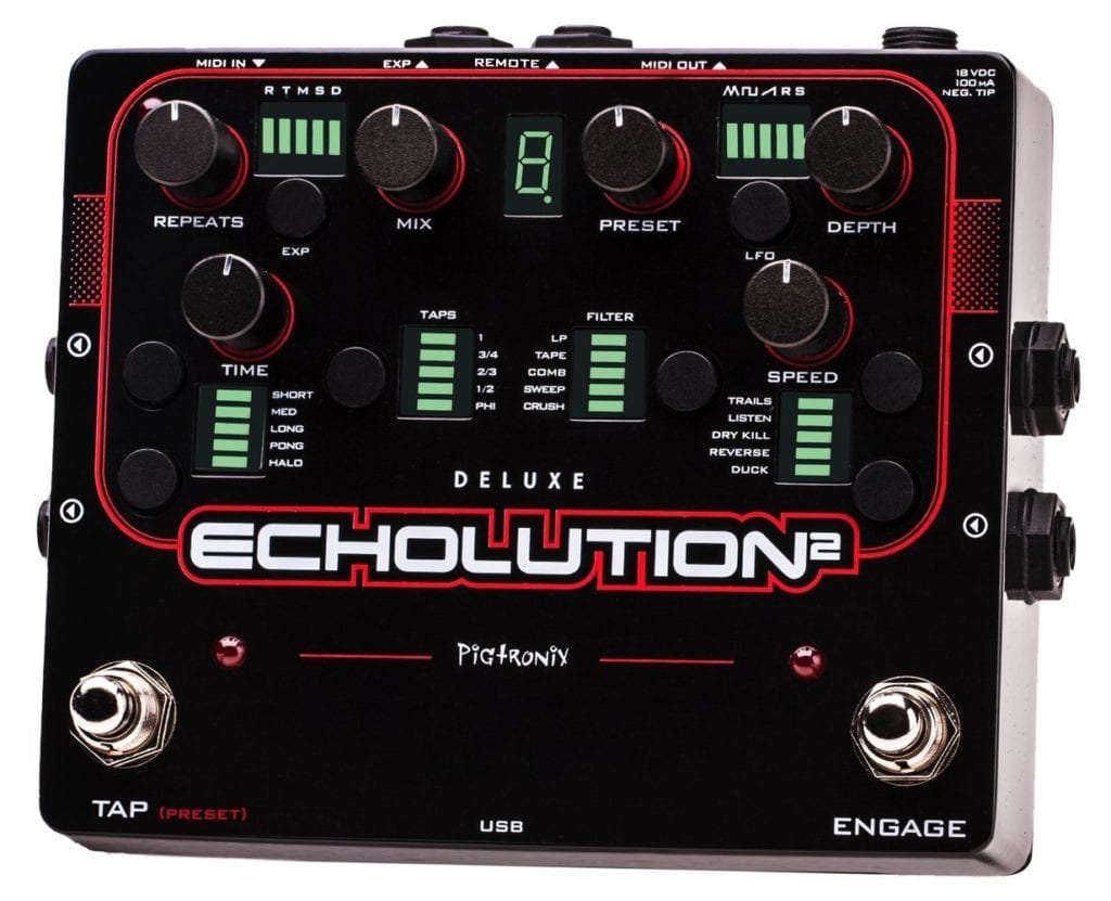 Pigtronix Echolution 2 Deluxe - Tonebox.com