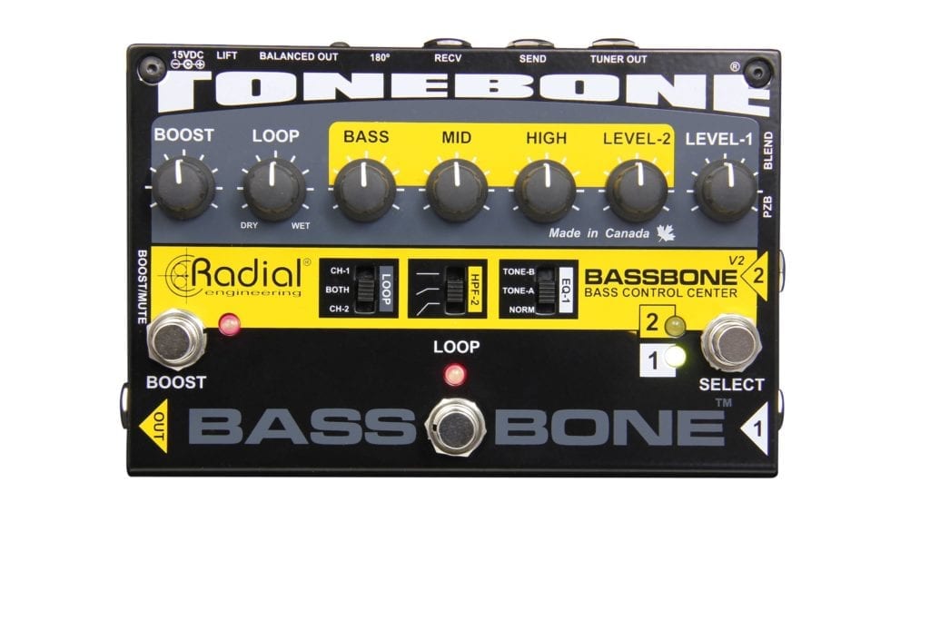 Radial Tonebone Bassbone V2 - Tonebox.com