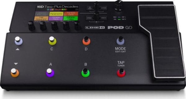 Line 6 Unveils Ultra-Portable POD Go Guitar Processor - Tonebox.com