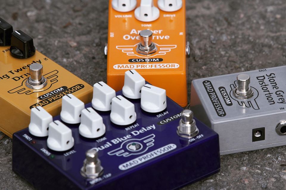 Mad Professor Announces Four More Custom Modded Pedals - Tonebox.com